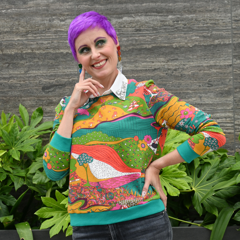 Landscape Pullover in Emerald – Blue Platypus Clothing