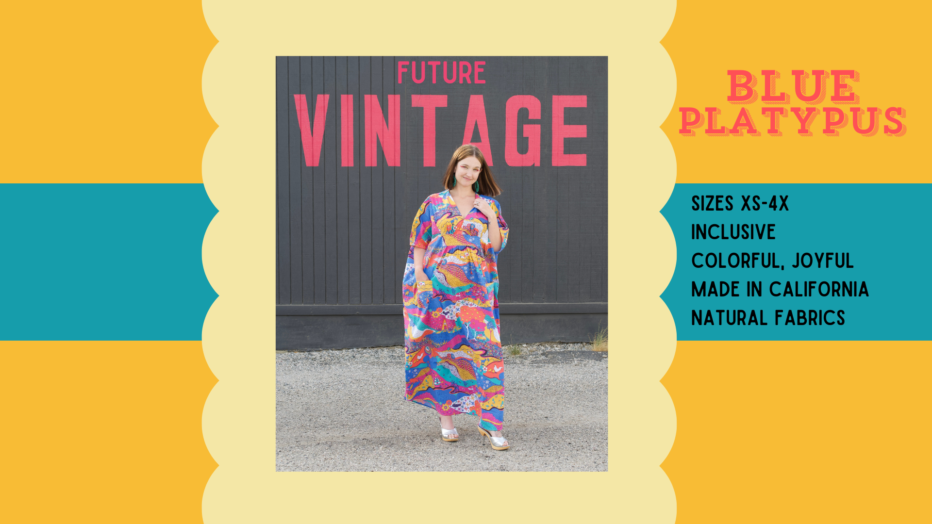 Blue Platypus Clothing Homepage