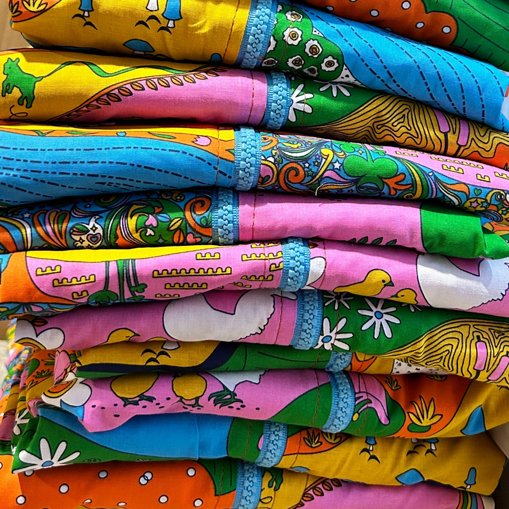 Landscape Jumpsuit in Rainbow Farm- Re-Stocked! – Blue Platypus Clothing